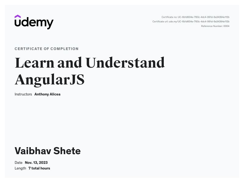 VAIBHAV SHETE on LinkedIn: #learningcontinues VAIBHAV SHETE on LinkedIn: #learningcontinues