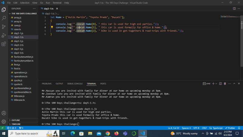 Muneeb Ashfaq on LinkedIn: #typescript #typescriptchallenge # ... Muneeb Ashfaq on LinkedIn: #typescript #typescriptchallenge # ...