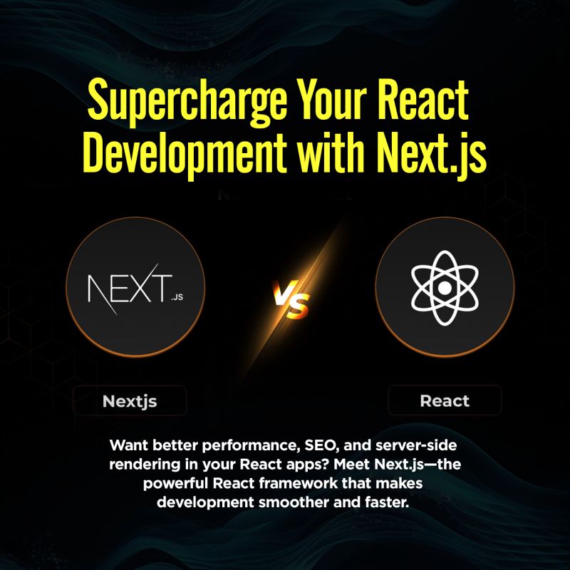 Supercharge Your React Development with Next.js Want better performance ... Supercharge Your React Development with Next.js Want better performance ...