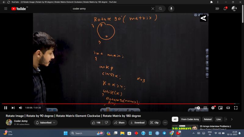 Day 45/180 of #180daysofcode DSA Series | SAHIL . posted on the topic ... Day 45/180 of #180daysofcode DSA Series | SAHIL . posted on the topic ...