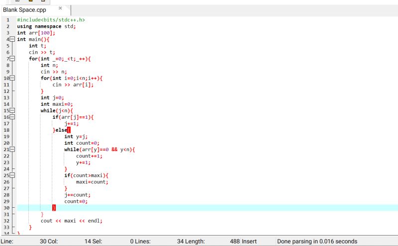 Day 12 of #100daysofcode challenge: solved Blank Space | Allan Santosh ... Day 12 of #100daysofcode challenge: solved Blank Space | Allan Santosh ...