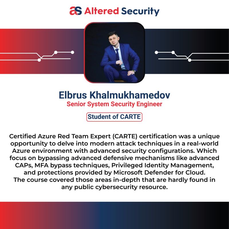 Altered Security on LinkedIn: #redteam #pentesting #azure Altered Security on LinkedIn: #redteam #pentesting #azure