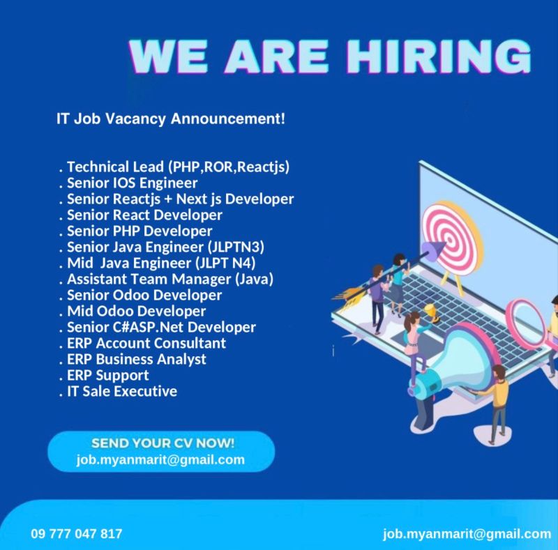 Yin Min Ei on LinkedIn: #techlead #php #ruby #nextjs #reactjs #ios # ... Yin Min Ei on LinkedIn: #techlead #php #ruby #nextjs #reactjs #ios # ...