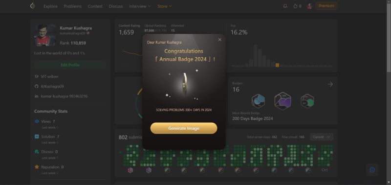 Kumar Kushagra on LinkedIn: #dsa #codingjourney #leetcode #codechef # ... Kumar Kushagra on LinkedIn: #dsa #codingjourney #leetcode #codechef # ...