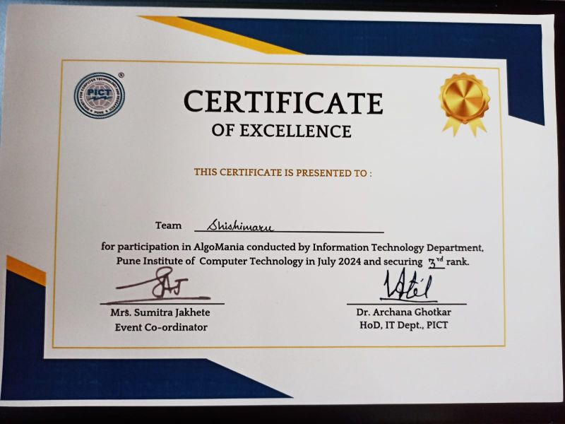 Srirang Kalantri on LinkedIn: #dsa #codingcompetition #teamwork # ... Srirang Kalantri on LinkedIn: #dsa #codingcompetition #teamwork # ...