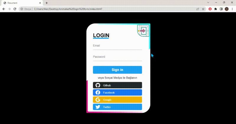 İlker ŞENDOĞAN on LinkedIn: Animated Login Form using HTML İlker ŞENDOĞAN on LinkedIn: Animated Login Form using HTML