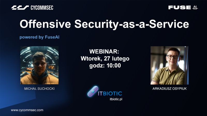 ITBIOTIC Sp. z o.o. na LinkedIn: Fuse AI - usługa PTaaS (Pentest as a ... ITBIOTIC Sp. z o.o. na LinkedIn: Fuse AI - usługa PTaaS (Pentest as a ...