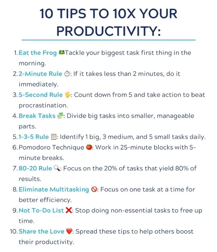 Mohamed Antar on LinkedIn: 10 Simple tips help you to be more ... Mohamed Antar on LinkedIn: 10 Simple tips help you to be more ...