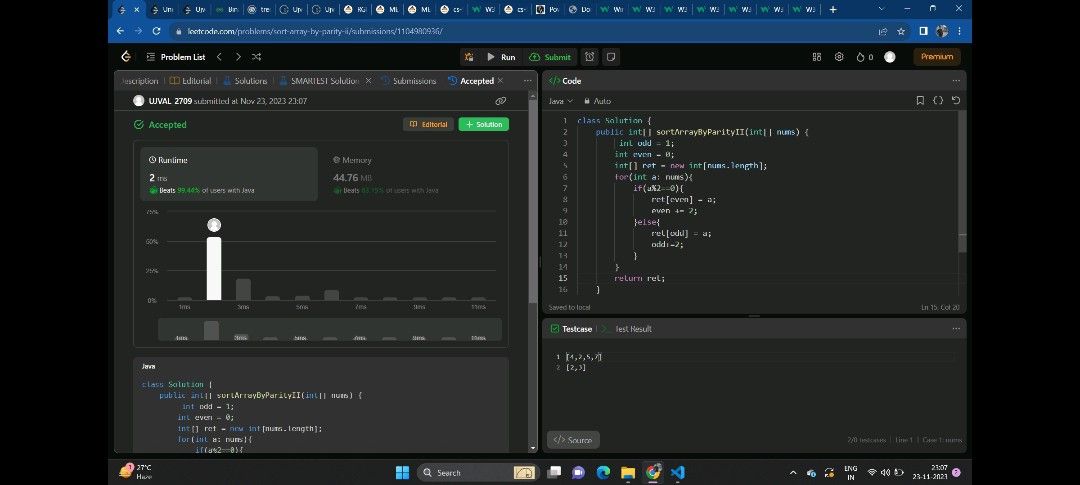 Ujval Rai on LinkedIn: Embarking on Day 67 of my LeetCode journey is a ... Ujval Rai on LinkedIn: Embarking on Day 67 of my LeetCode journey is a ...