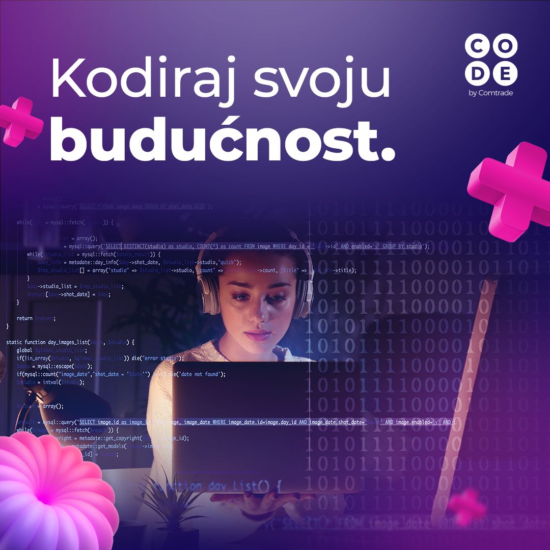 Code by Comtrade on LinkedIn: #itkarijera #codebycomtrade #codecentar # ... Code by Comtrade on LinkedIn: #itkarijera #codebycomtrade #codecentar # ...