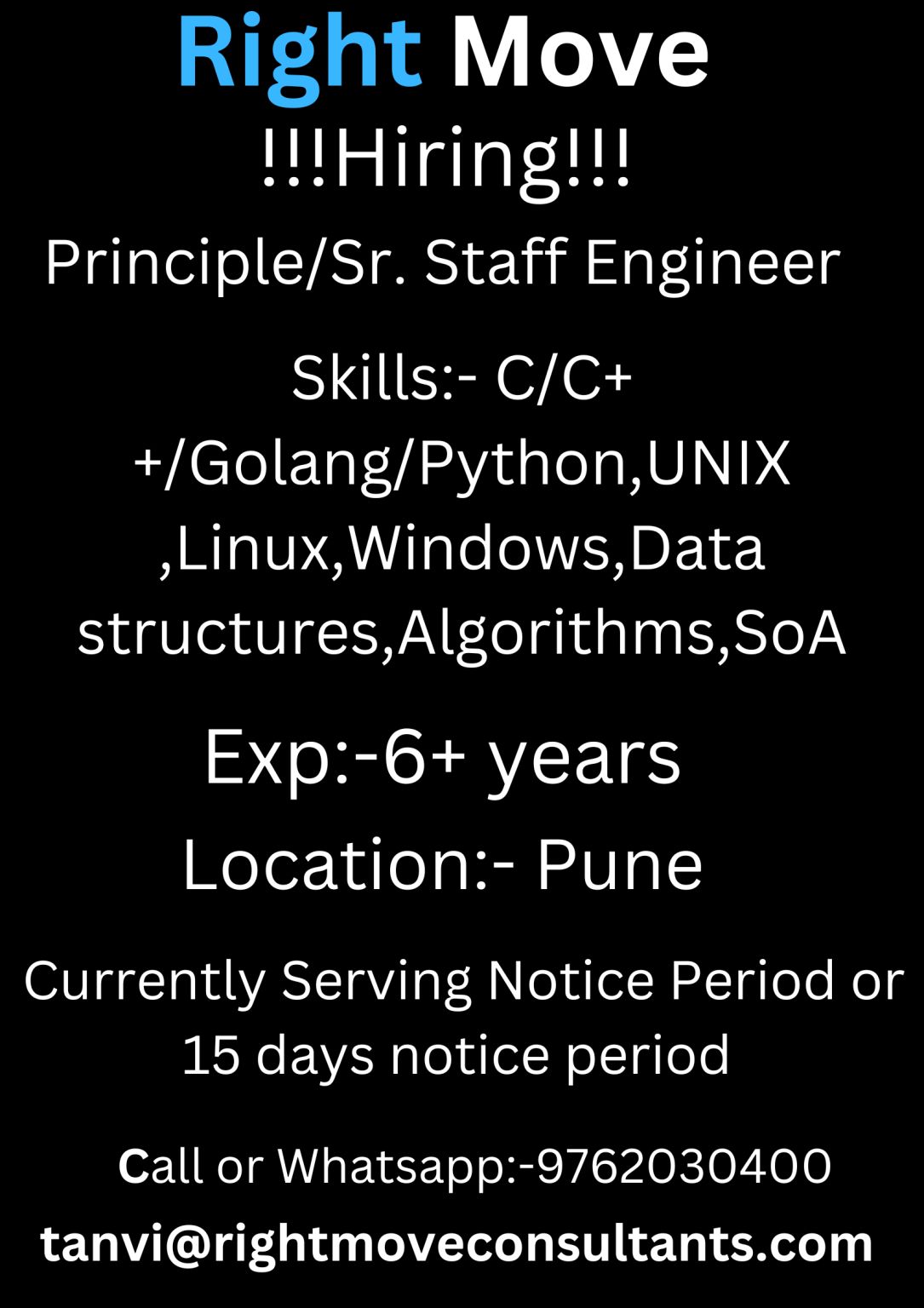 Tanvi P on LinkedIn: #c #c #python #golang #unix #linux #windows #soa # ... Tanvi P on LinkedIn: #c #c #python #golang #unix #linux #windows #soa # ...