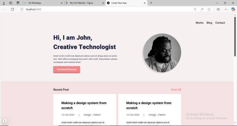 Huma Mohsin on LinkedIn: #nextjs #figmatocode #webdevelopment # ... Huma Mohsin on LinkedIn: #nextjs #figmatocode #webdevelopment # ...