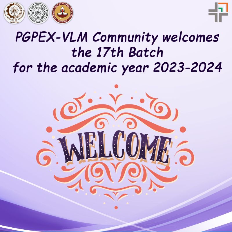PGPEX VLM- IIM Calcutta, IIT Kanpur & IIT Madras on LinkedIn: #pgpexvlm ... PGPEX VLM- IIM Calcutta, IIT Kanpur & IIT Madras on LinkedIn: #pgpexvlm ...