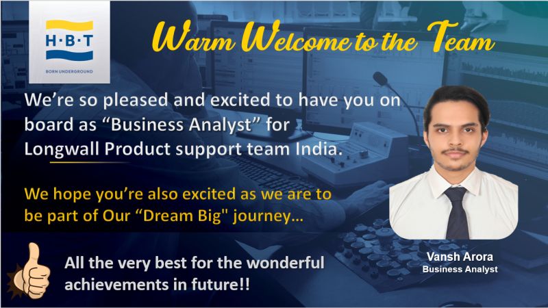 Vansh Arora on LinkedIn: #newbeginnings #miningindustry #hbtengineering ... Vansh Arora on LinkedIn: #newbeginnings #miningindustry #hbtengineering ...