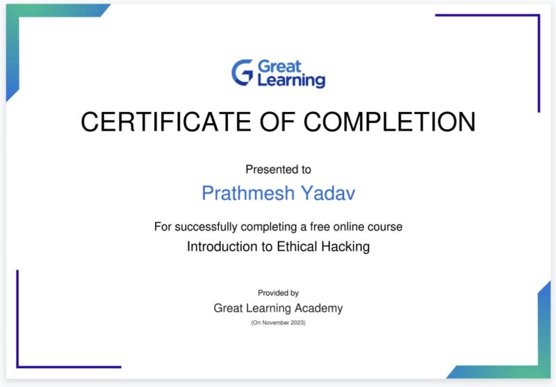 Prathmesh Yadav on LinkedIn: #ethicalhacking #cybersecurity # ... Prathmesh Yadav on LinkedIn: #ethicalhacking #cybersecurity # ...