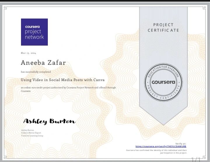 Aneeba Zafar on LinkedIn: #socialmediamarketing #canva #videomarketing ... Aneeba Zafar on LinkedIn: #socialmediamarketing #canva #videomarketing ...