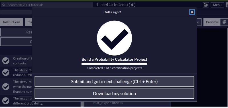 Mahak Sayyad on LinkedIn: #probabilitycalculator #python #programming # ... Mahak Sayyad on LinkedIn: #probabilitycalculator #python #programming # ...