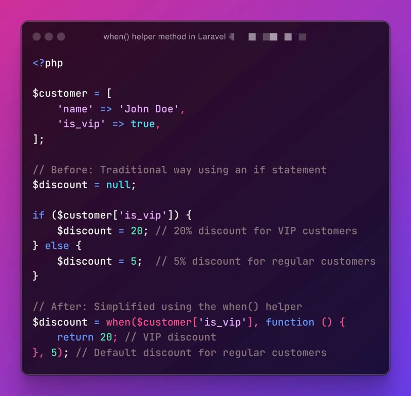 Amit Gupta on LinkedIn: #laravel #php #codingtips #webdevelopment # ... Amit Gupta on LinkedIn: #laravel #php #codingtips #webdevelopment # ...