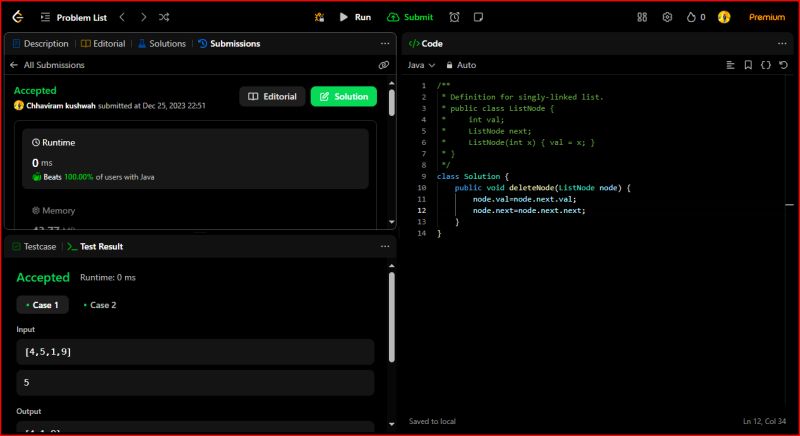 Chhaviram kushwah on LinkedIn: #leetcodechallenge #codingjourney # ... Chhaviram kushwah on LinkedIn: #leetcodechallenge #codingjourney # ...