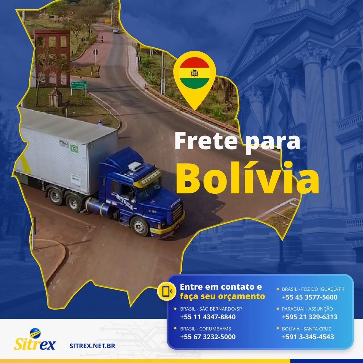 Sitrex - Sistema Internacional De Transporte Rodoviário Expresso no ... Sitrex - Sistema Internacional De Transporte Rodoviário Expresso no ...