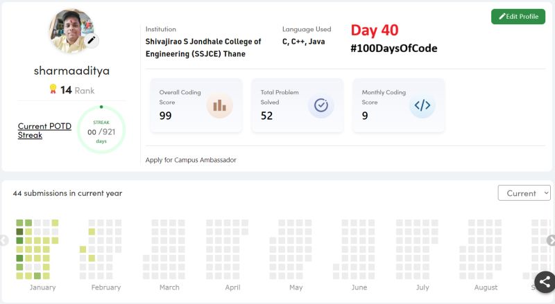 How I solved the #100daysofcode problem on GeeksforGeeks | Aditya ... How I solved the #100daysofcode problem on GeeksforGeeks | Aditya ...