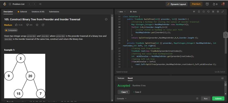 Day 88 of #100DayChallenge: Build Binary Tree | Tarannum Khan posted on ... Day 88 of #100DayChallenge: Build Binary Tree | Tarannum Khan posted on ...
