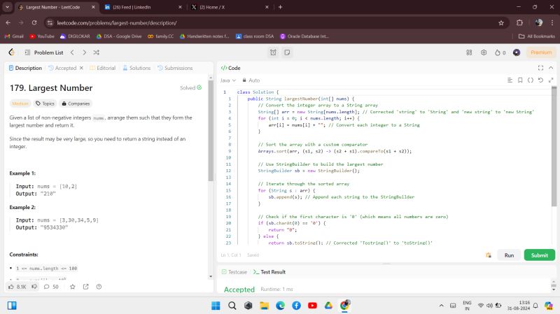 Amit kumar Vaghela on LinkedIn: #leetcodechallenges #dsa #leetcode # ... Amit kumar Vaghela on LinkedIn: #leetcodechallenges #dsa #leetcode # ...