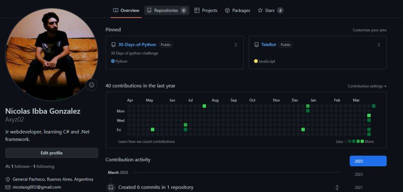 Nicolas Ibba Gonzalez on LinkedIn: #30daysofcodechallenge # ... Nicolas Ibba Gonzalez on LinkedIn: #30daysofcodechallenge # ...