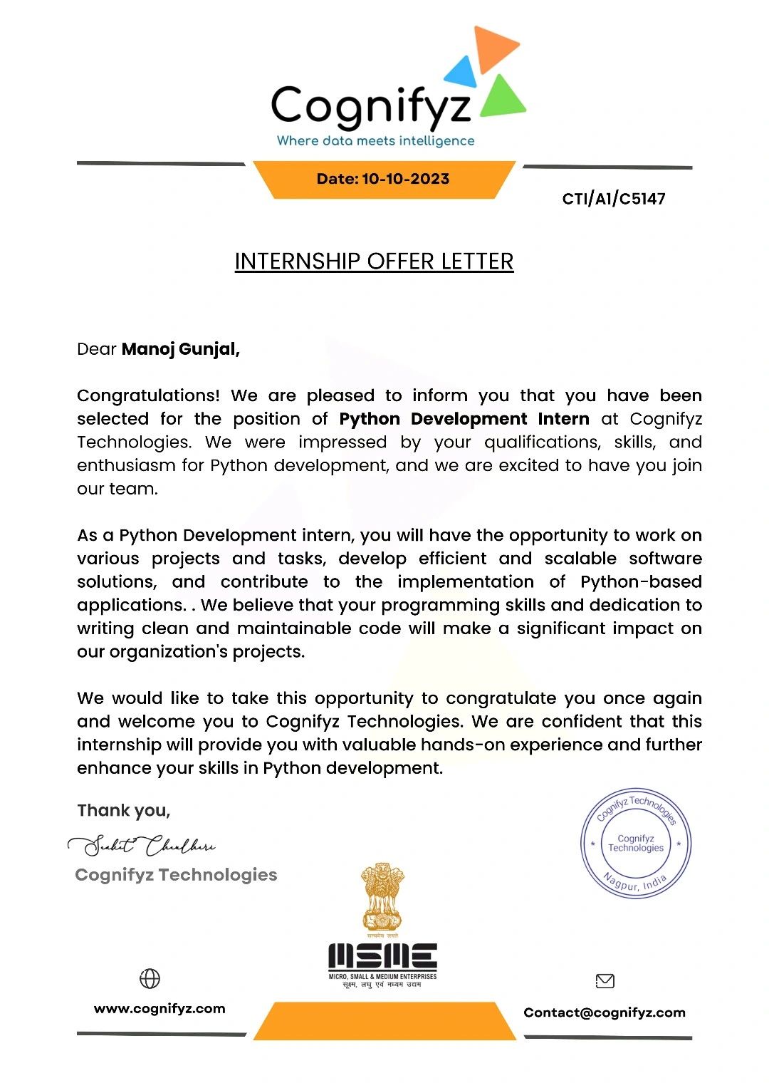 Manoj Gunjal on LinkedIn: #pythoninternship #coding #techinnovation Manoj Gunjal on LinkedIn: #pythoninternship #coding #techinnovation