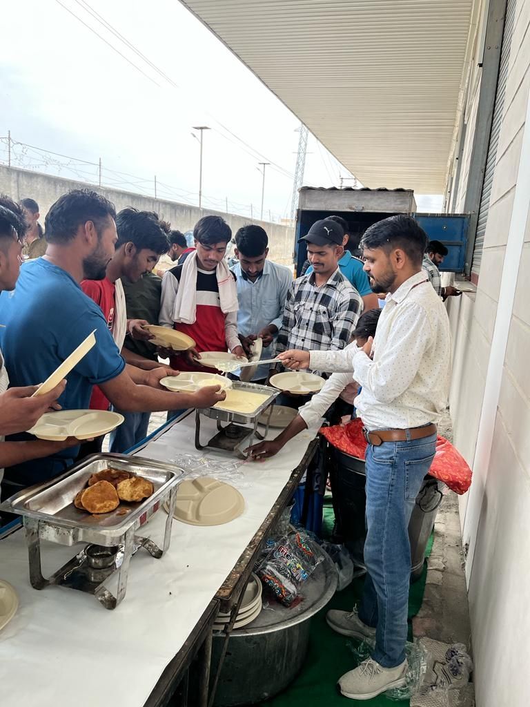 Public feast done | Pushpendra Kumar Public feast done | Pushpendra Kumar