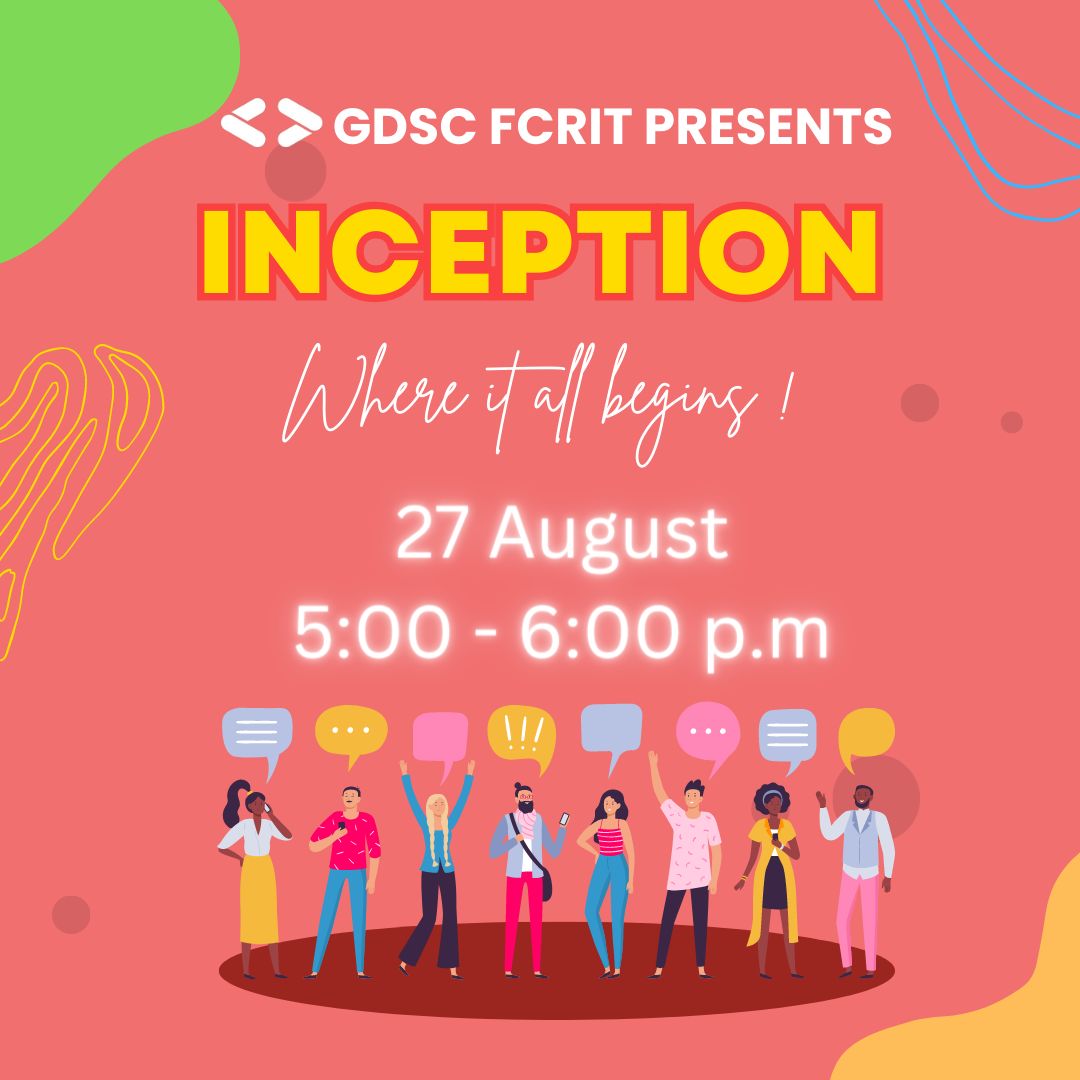 GDSC FCRIT on LinkedIn: πWarm greetings to all!π Join GDSC FCRIT for ... GDSC FCRIT on LinkedIn: πWarm greetings to all!π Join GDSC FCRIT for ...