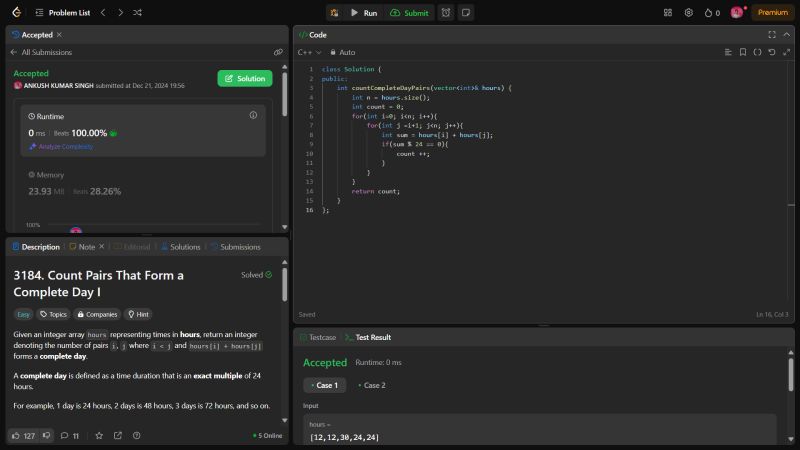 #day48 #dsa #leetcode #codingjourney #milestone #keeplearning | ANKUSH ... #day48 #dsa #leetcode #codingjourney #milestone #keeplearning | ANKUSH ...
