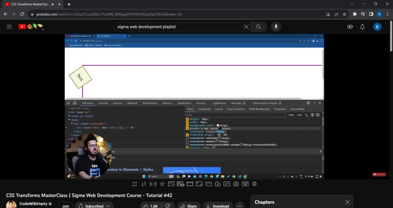 Learn CSS Transform Masterclass | Bilal Ansari posted on the topic ... Learn CSS Transform Masterclass | Bilal Ansari posted on the topic ...