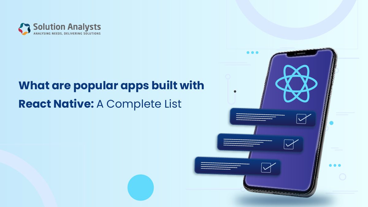 Solution Analysts on LinkedIn: #reactnative #mobiledevelopment # ... Solution Analysts on LinkedIn: #reactnative #mobiledevelopment # ...
