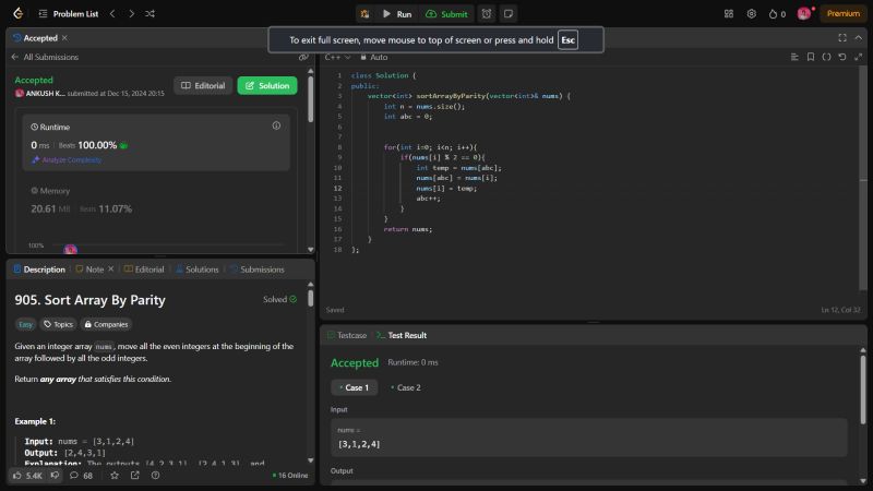 ANKUSH KUMAR SINGH on LinkedIn: #day42 #dsa #leetcode #dsa # ... ANKUSH KUMAR SINGH on LinkedIn: #day42 #dsa #leetcode #dsa # ...