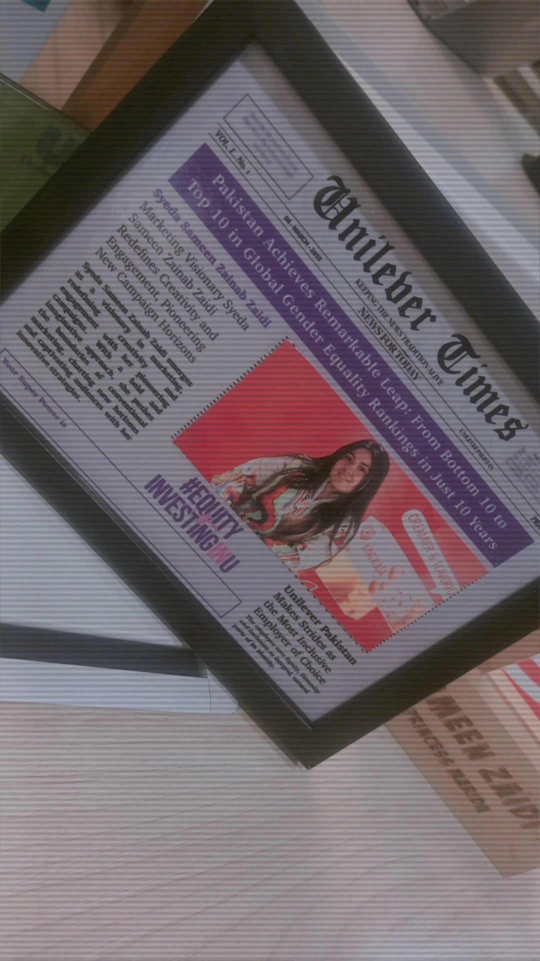 #unileverpakistan #alhamdulillah #genderequality #inclusion | Sameen Sohaib #unileverpakistan #alhamdulillah #genderequality #inclusion | Sameen Sohaib