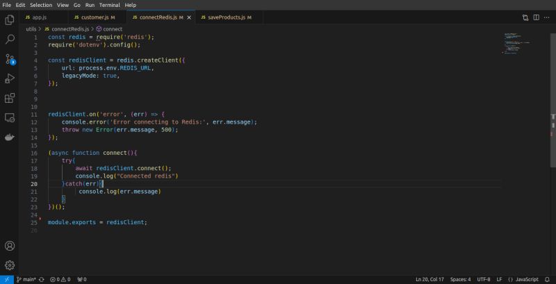 Samandar Jumanov on LinkedIn: Here is one simple implementation about redis Samandar Jumanov on LinkedIn: Here is one simple implementation about redis