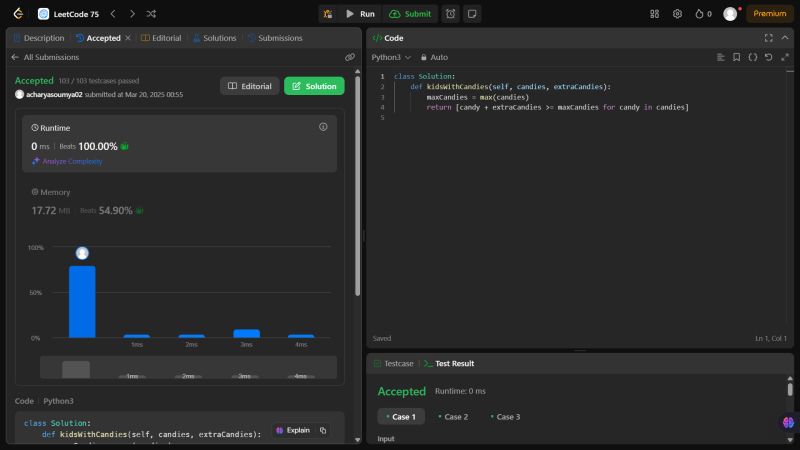 #leetcode #codingchallenge #leetcode75 #python #problemsolving # ... #leetcode #codingchallenge #leetcode75 #python #problemsolving # ...