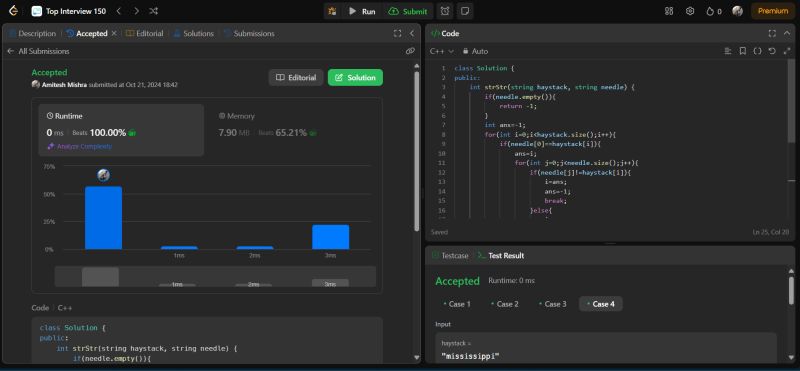 Amitesh Mishra on LinkedIn: #100daysofcode #vitbhopal #leetcode # ... Amitesh Mishra on LinkedIn: #100daysofcode #vitbhopal #leetcode # ...