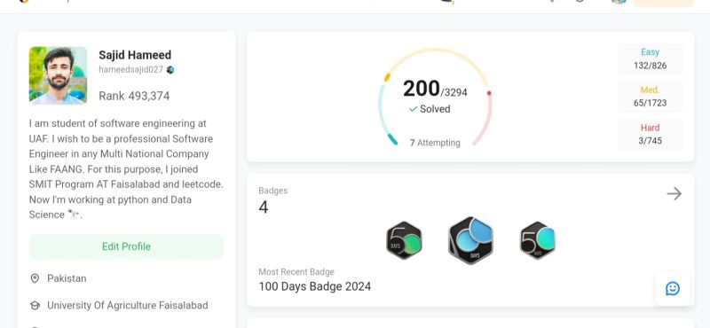 Sajid Hameed on LinkedIn: #day_2 #leetcode #dsa #coding #50dayscoding # ... Sajid Hameed on LinkedIn: #day_2 #leetcode #dsa #coding #50dayscoding # ...