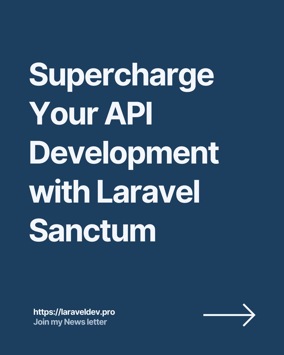 Supercharge Your API Development with Laravel Sanctum Key Features ... Supercharge Your API Development with Laravel Sanctum Key Features ...