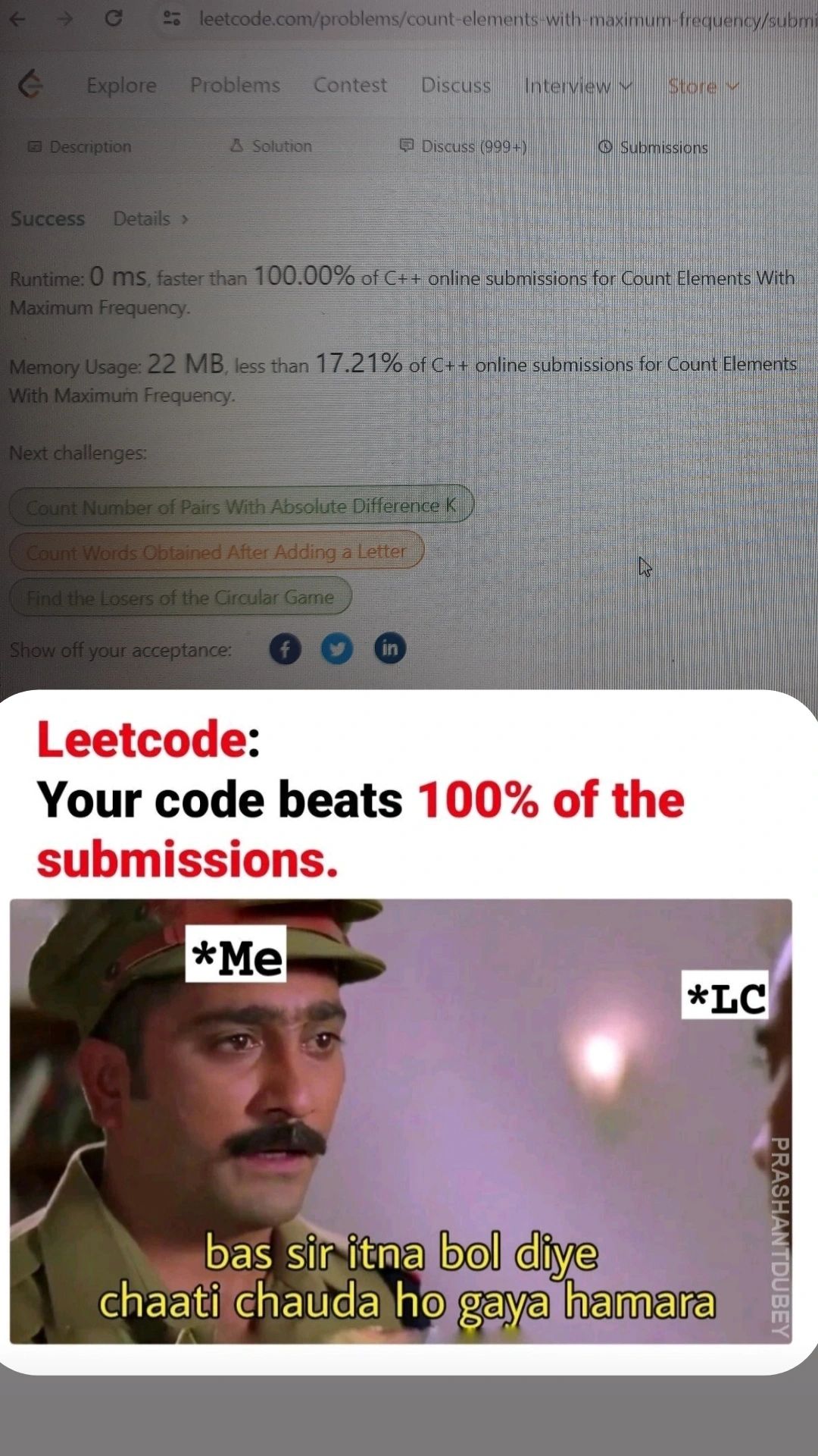 CHHOTU KUMAR on LinkedIn: #leetcodestreak #leetcode CHHOTU KUMAR on LinkedIn: #leetcodestreak #leetcode