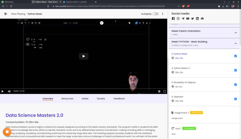 Sanskar Modi on LinkedIn: #day2 #python #pythonprogramming # ... Sanskar Modi on LinkedIn: #day2 #python #pythonprogramming # ...