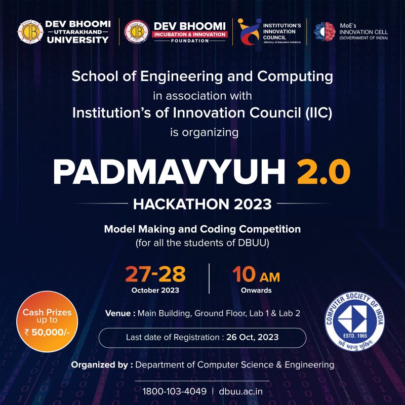 #padmavyuhhackathon2023 #dbuu #hackathon #innovation #problemsolving ... #padmavyuhhackathon2023 #dbuu #hackathon #innovation #problemsolving ...