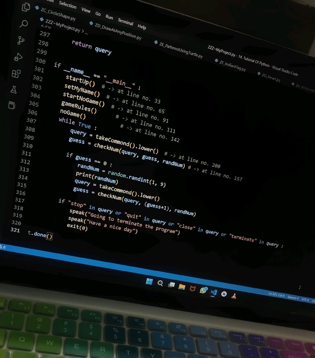 #python #coderlife #pythonprogramming #rahulattuluri #gamedevelopment ... #python #coderlife #pythonprogramming #rahulattuluri #gamedevelopment ...