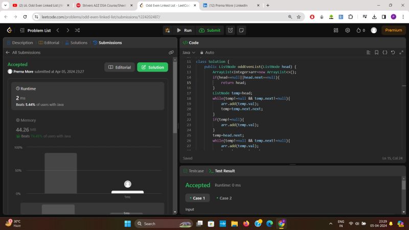 Prerna More on LinkedIn: #day74 #100daysofcode #dsa #java #linkedlist # ... Prerna More on LinkedIn: #day74 #100daysofcode #dsa #java #linkedlist # ...