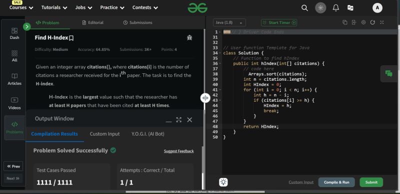 Ali Raza on LinkedIn: #dsa #problemsolving #codingjourney #gfg160 # ... Ali Raza on LinkedIn: #dsa #problemsolving #codingjourney #gfg160 # ...