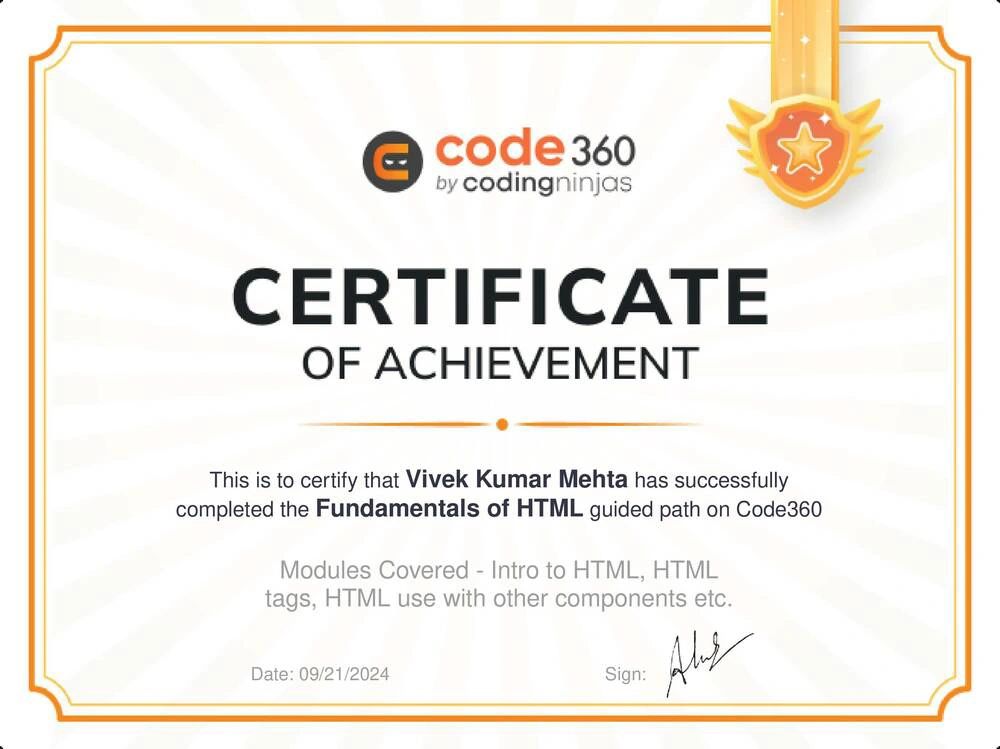 Vivek Kumar Mehta on LinkedIn: #html #webdevelopment #frontend #coding ... Vivek Kumar Mehta on LinkedIn: #html #webdevelopment #frontend #coding ...