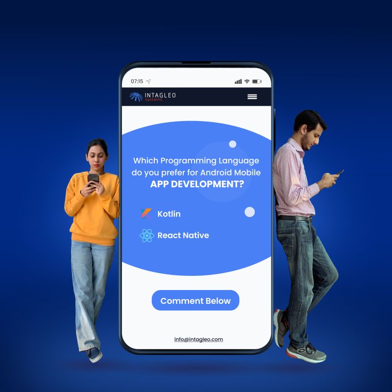 Android Mobile App Development: Kotlin or React Native? | Intagleo ... Android Mobile App Development: Kotlin or React Native? | Intagleo ...