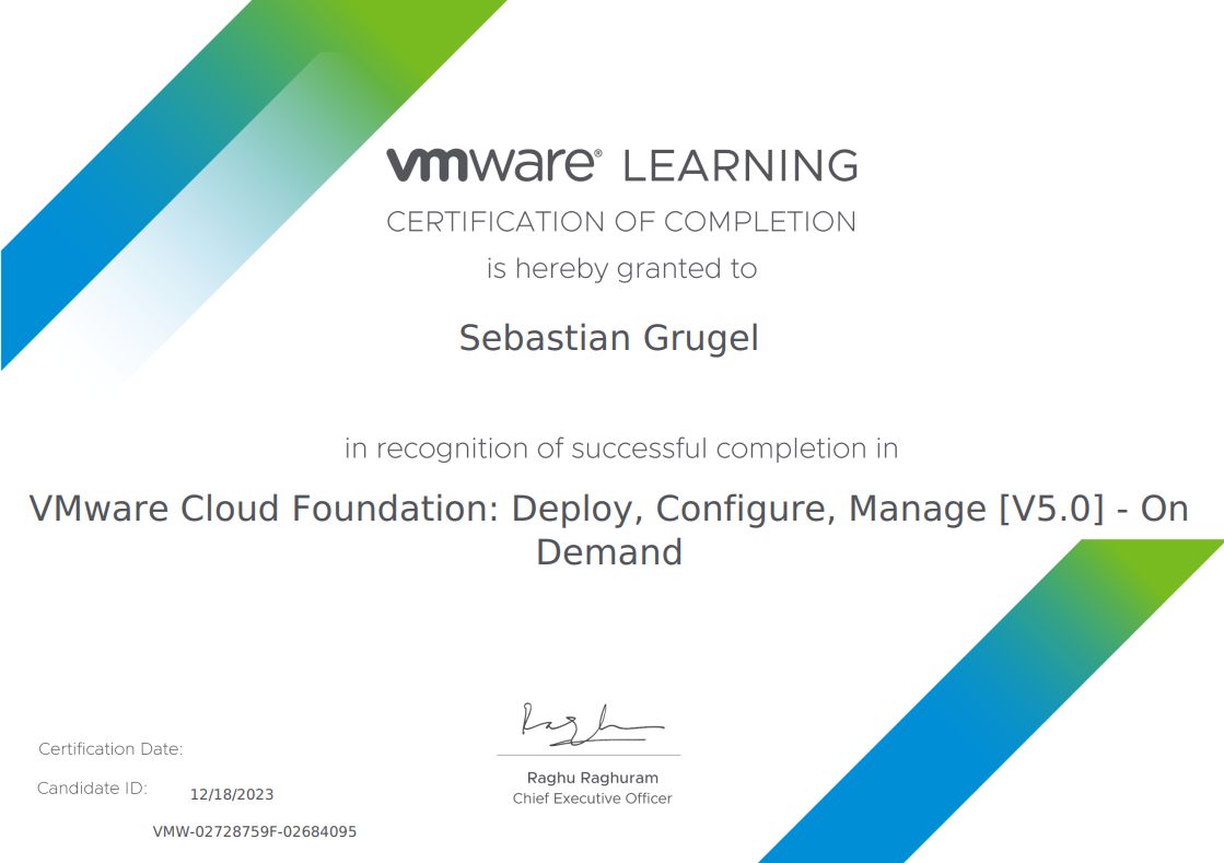 ☁ Sebastian Grugel, VMware vExpert ☁ on LinkedIn: #vmware ☁ Sebastian Grugel, VMware vExpert ☁ on LinkedIn: #vmware